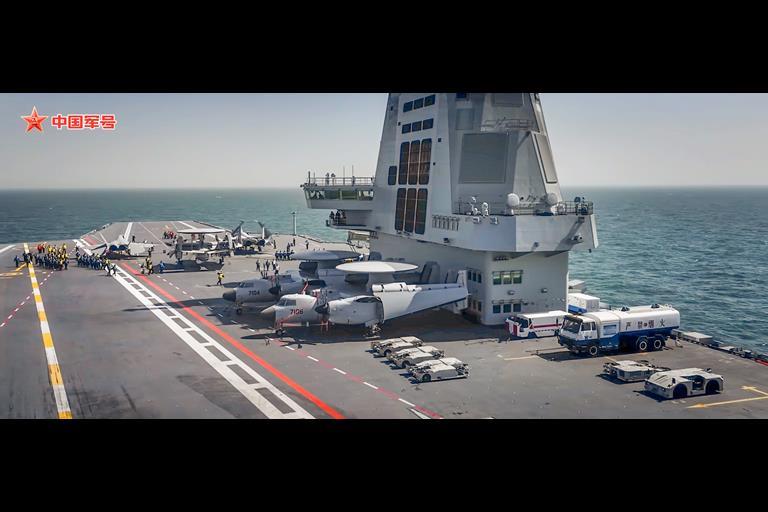 China Fujian aircraft carrier flight tests EMALS electromagnetic launch ...